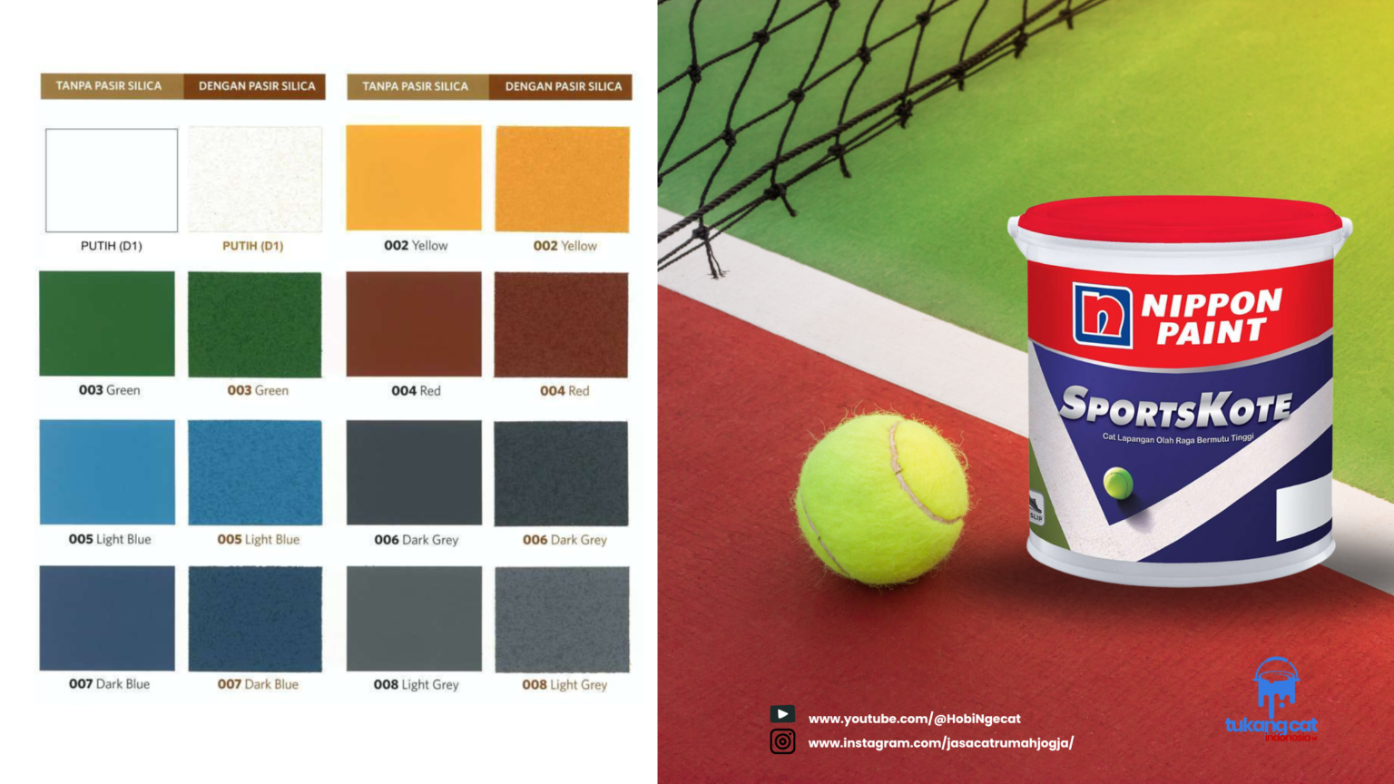 Rekomendasi Jenis Cat Lapangan Outdoor dan Indoor Terbaik!